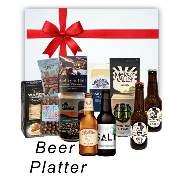 Beer Platter - Curiosity Hampers - deluxe ploughman's hamper