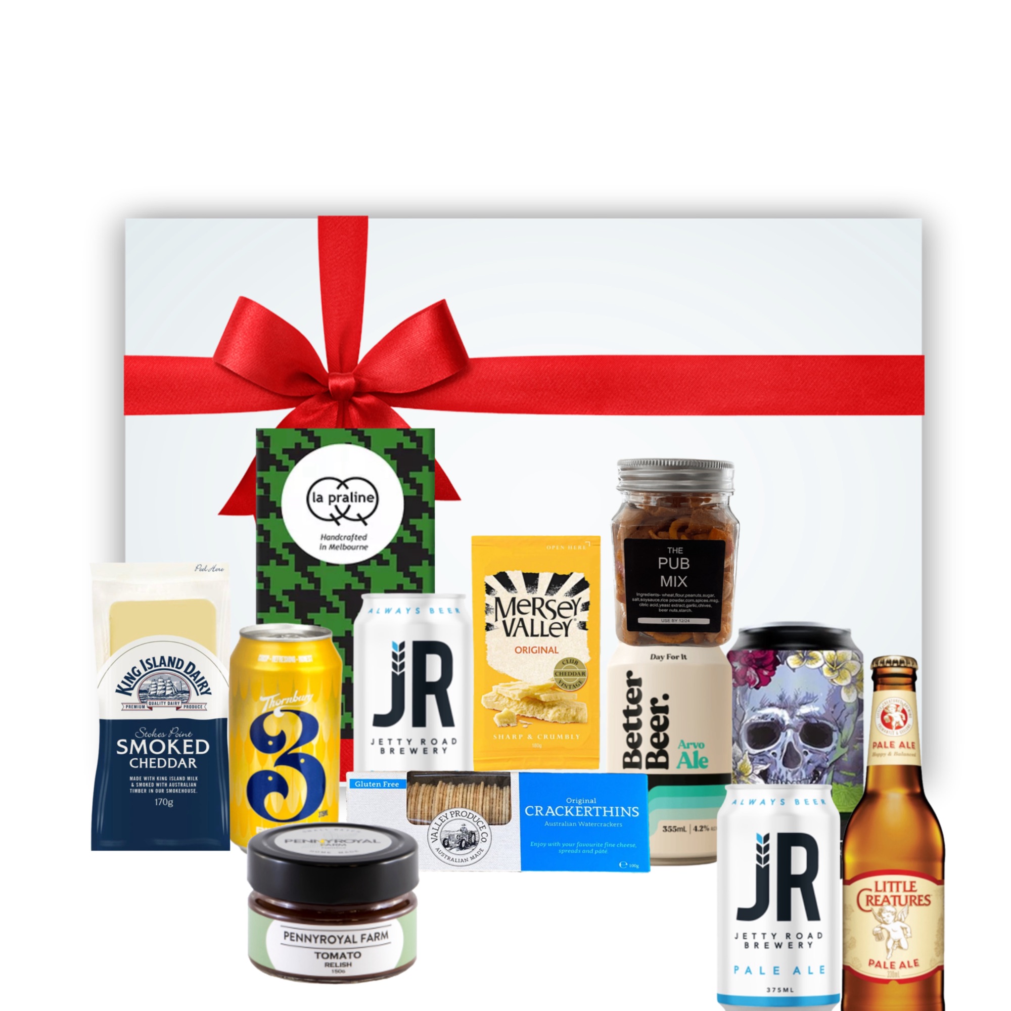 Beer Platter - Curiosity Hampers - deluxe ploughman's hamper
